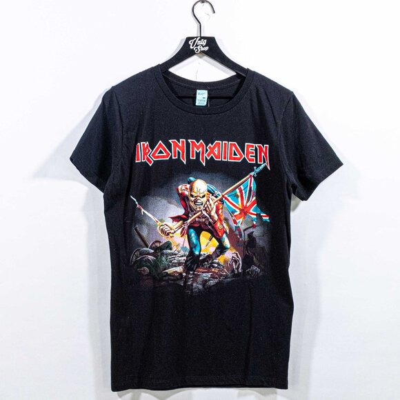 Vintage | Shirts | Iron Maiden Trooper Band Tshirt Medium | Poshmark